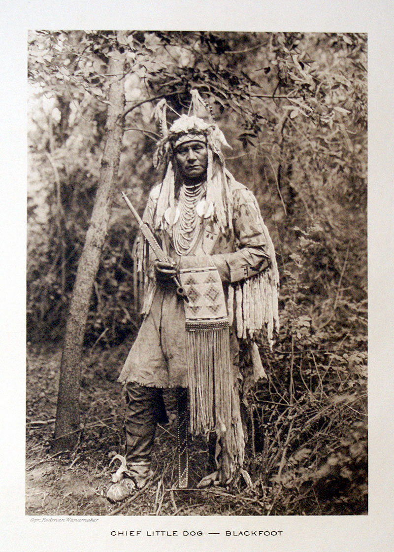 Wanamaker: Chief Little Dog - Blackfoot, c. 1913-25 [I-330] - $0.00 ...