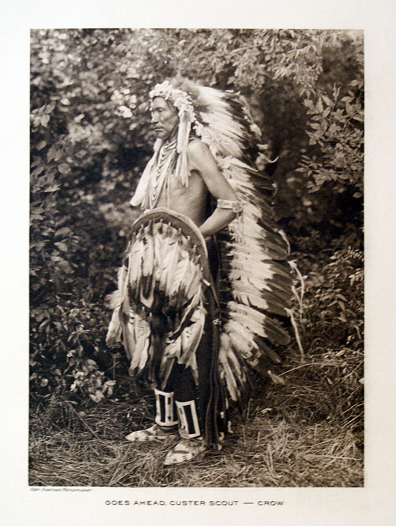 Wanamaker: Crow - Custer Scout, c 1913-25 [I-350] - $0.00 : Antique ...