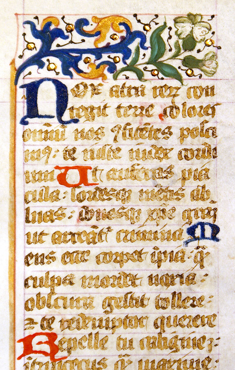 Medieval Breviary Leaf - Hymn for St Gregory [IM-10934] - $0.00 ...