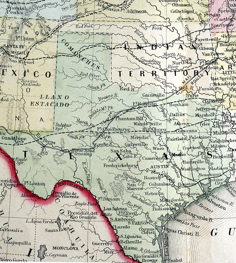 Map of the United States... c. 1863 - Mitchell [M-12189] - $0.00 ...