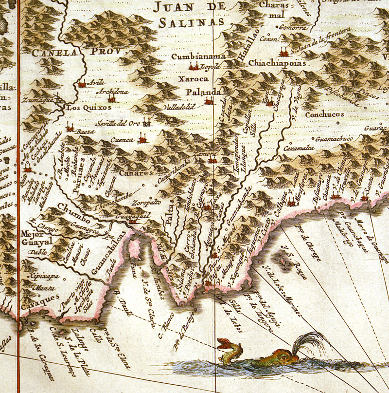 ''Peru'' c 1671 - Montanus [M-13225] - $0.00 : Antique Manuscripts ...