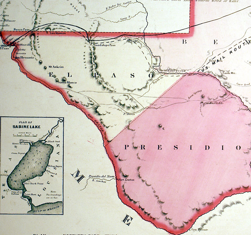 Johnson's New Map of the State of Texas 1862 [M-13262] - $0.00 ...