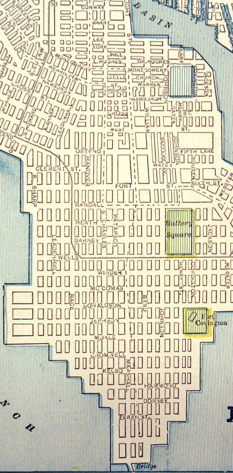 Map of Baltimore c 1899 - Cram - Very detailed [M-1580] - $0.00 ...