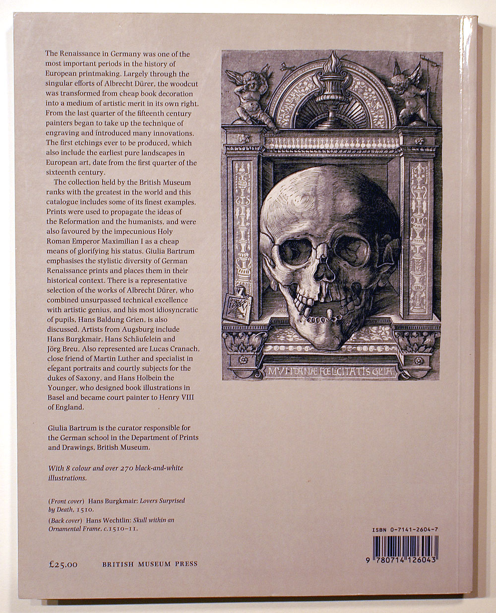 GERMAN RENAISSANCE PRINTS 1490-1550 - PUBLISHED 1995 [RB-948] - $0.00 ...