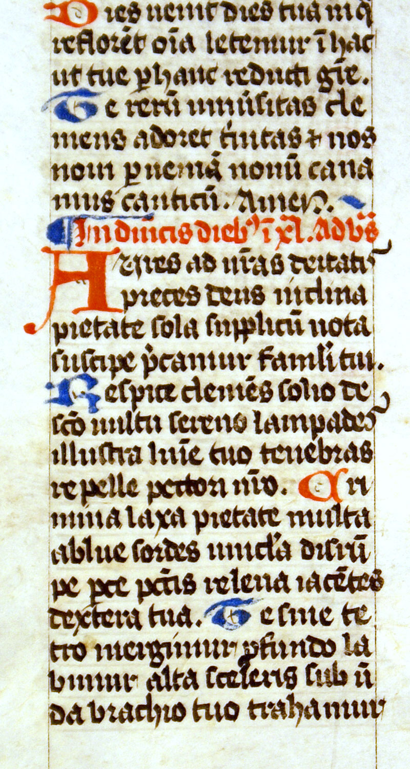 Medieval Breviary Leaf - Hymns for St Gregory [IM-10967] - $0.00 ...