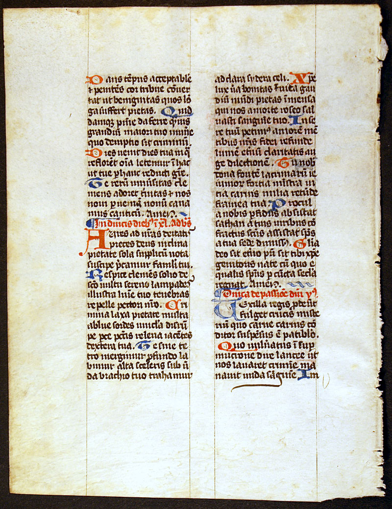 Medieval Breviary Leaf - Hymns for St Gregory [IM-10967] - $0.00 ...