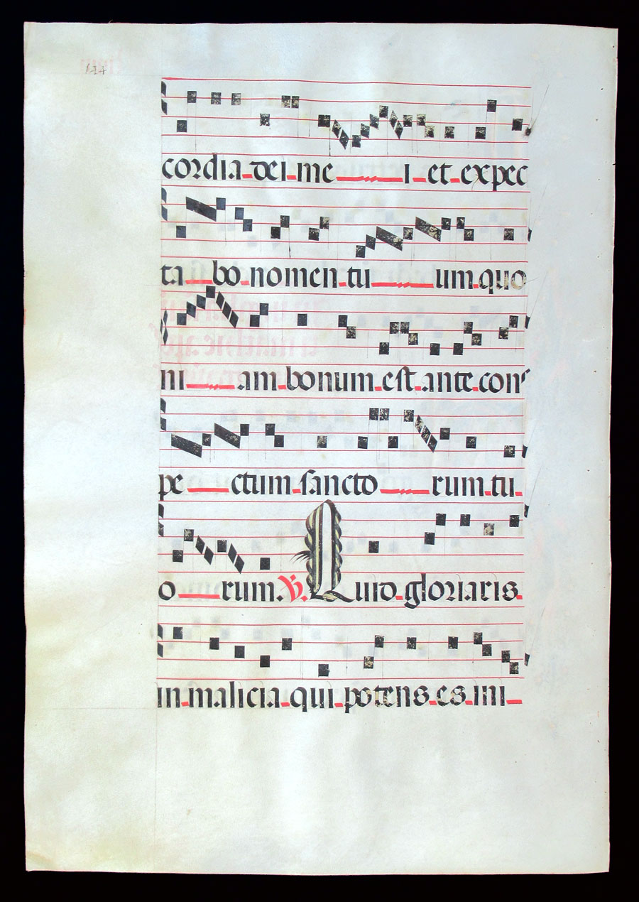 c 1460-90 Gregorian Chant - Exceptional illumination [IM-12883] - $0.00 ...