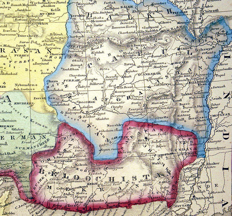 ''Persia Arabia &c'' c. 1850 - Cowperthwait [M-10483] - $0.00 : Antique ...