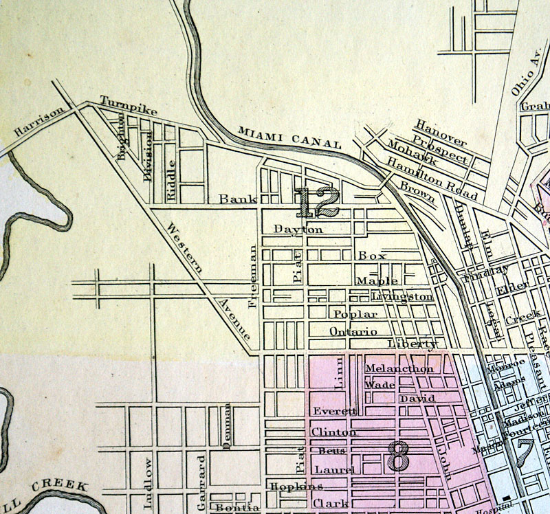 c 1860 Plan of Cincinnati and Vicinity - Mitchell [M-11771] - $0.00 ...