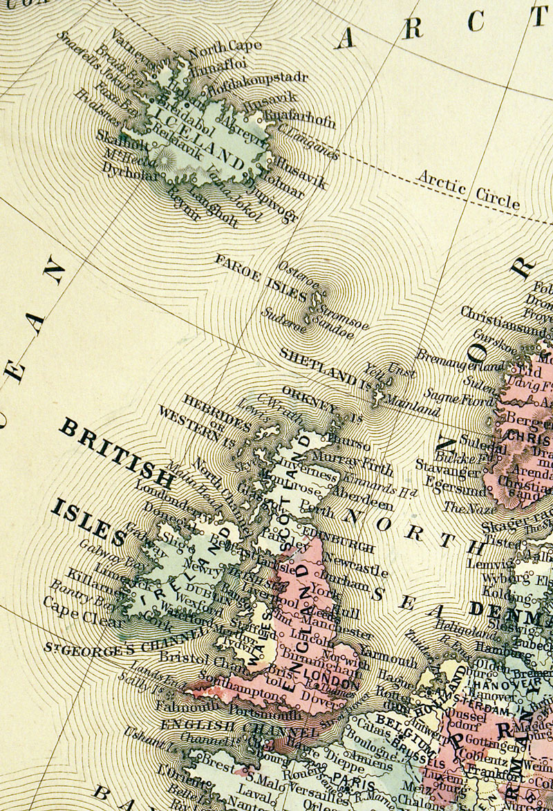 Map of Europe... c 1862 - Mitchell [M-13332] - $0.00 : Antique ...