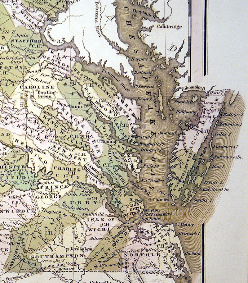 Virginia c 1838 - Bradford [M-13691] - $0.00 : Antique Manuscripts ...