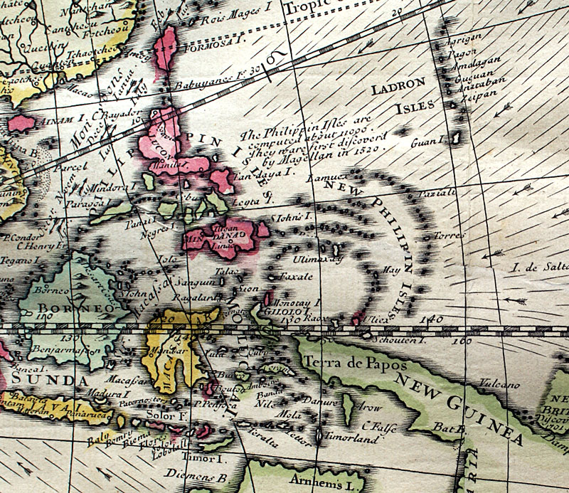 c 1725 Large World Map - Calif as Island - J. Senex [M-9871] - $0.00 ...
