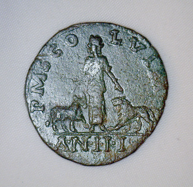 Roman Legion Colonial Bronze Coin AE 30 - Gordian III [PA-2383] - $80. ...