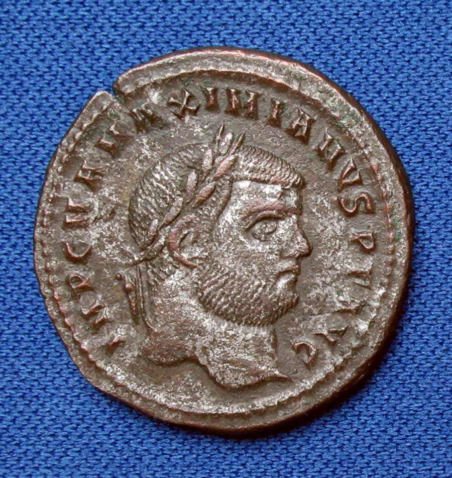 c 286-305 - MAXIMIANUS (Augustus), Silvered Bronze Coin [PA-2961 ...