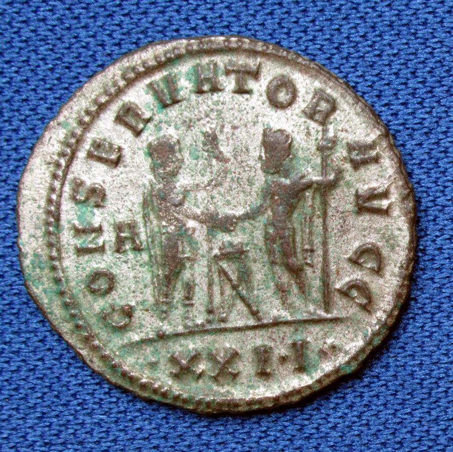 c 284-305 AD - DIOCLETIAN - Silvered Bronze Double-Denarius [PA-3383 ...